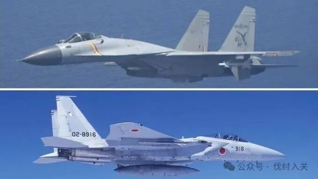 日媒：歼-15开火控雷达照射F-15J，这是中国战机首次锁定日本战机_军事频道_中华网